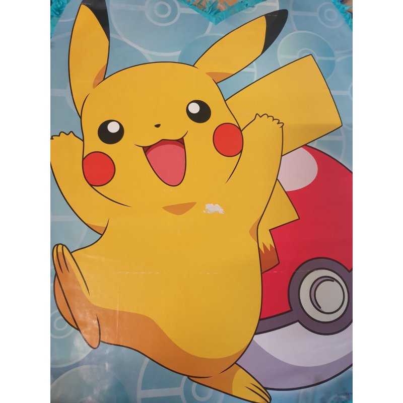 Pull String Pokemon Pikachu Pinata *Damaged* | Pokemon Party Supplies ...