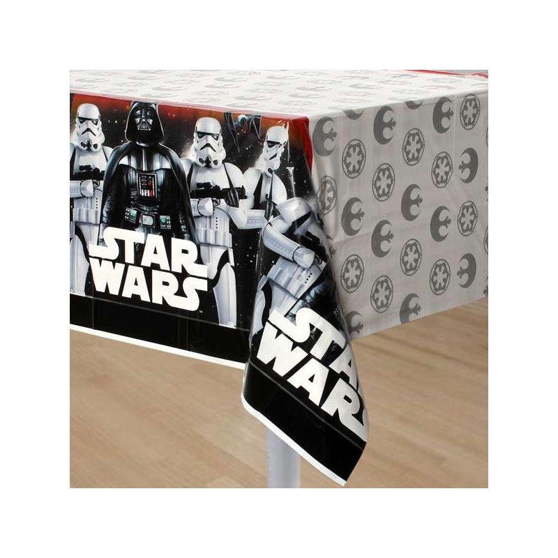 Star Wars Classic Plastic Tablecloth - Star Wars Party Supplies | Who ...